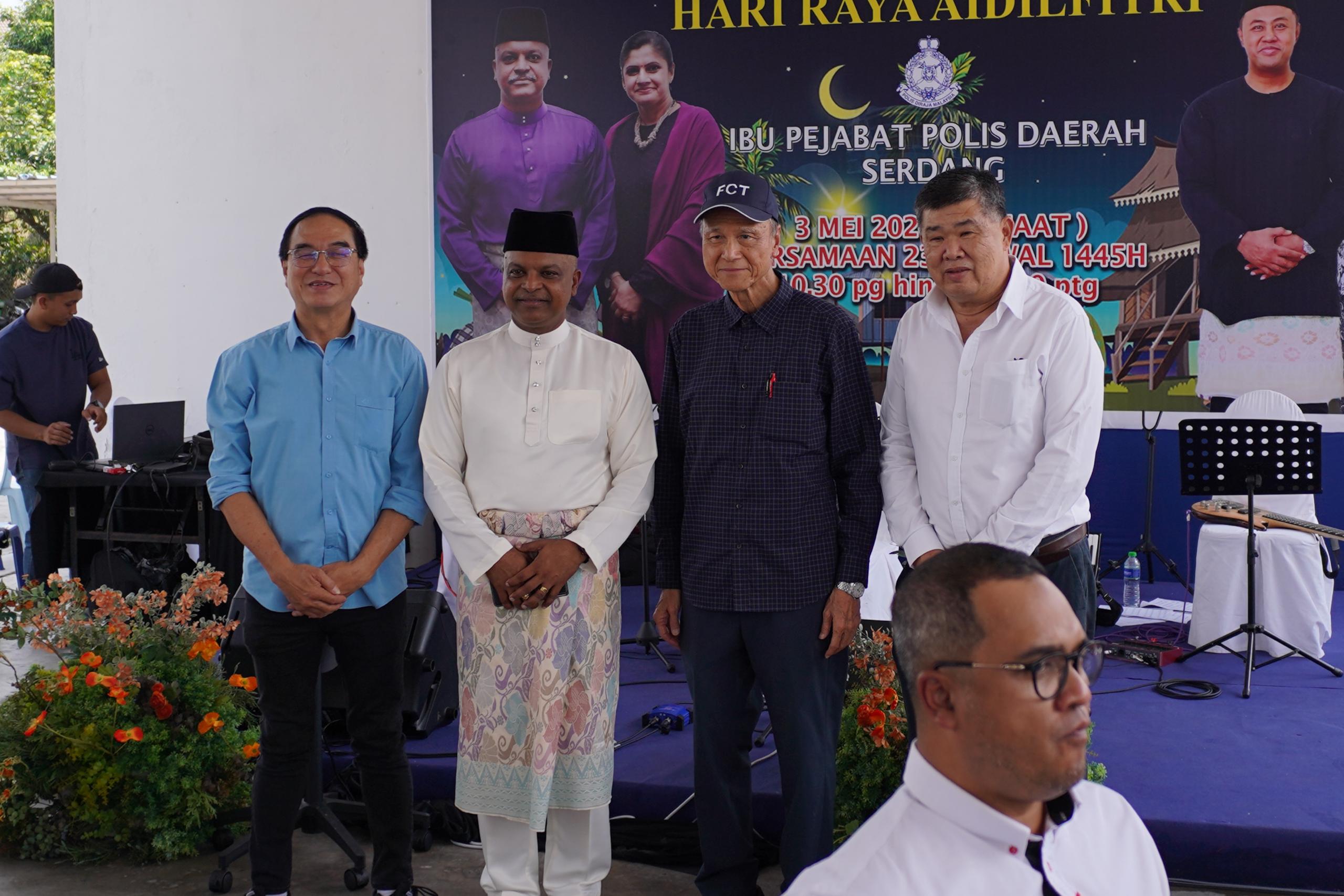 Majlis Sambutan Hari Raya IPD Serdang – Uncle Kentang